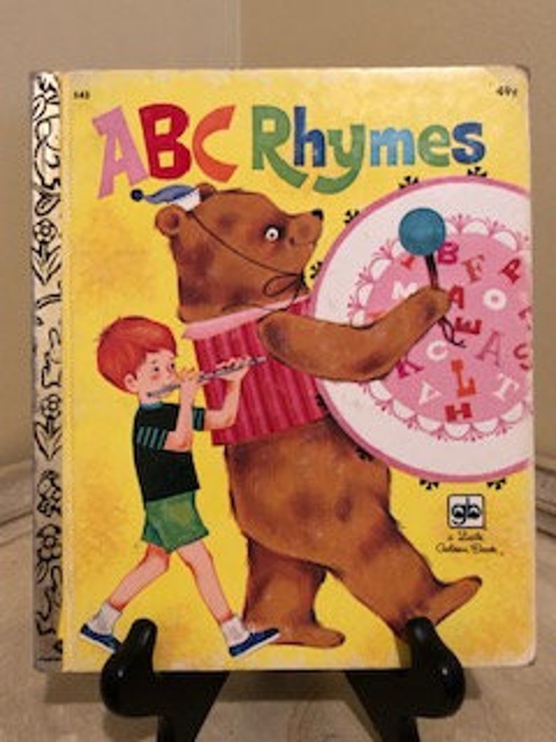 ABC Rhymes A Little Golden Book | Etsy