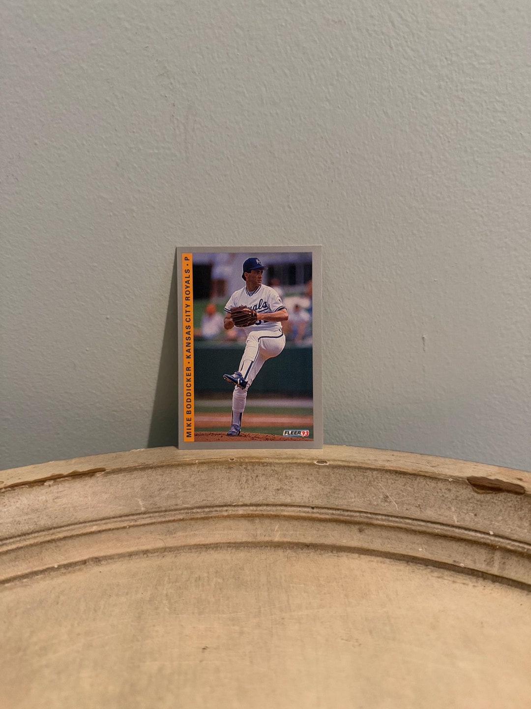 Vintage Baseball Card ~ Mike Boddicker ~ Royals Pitcher ~ Fleer 616 ...