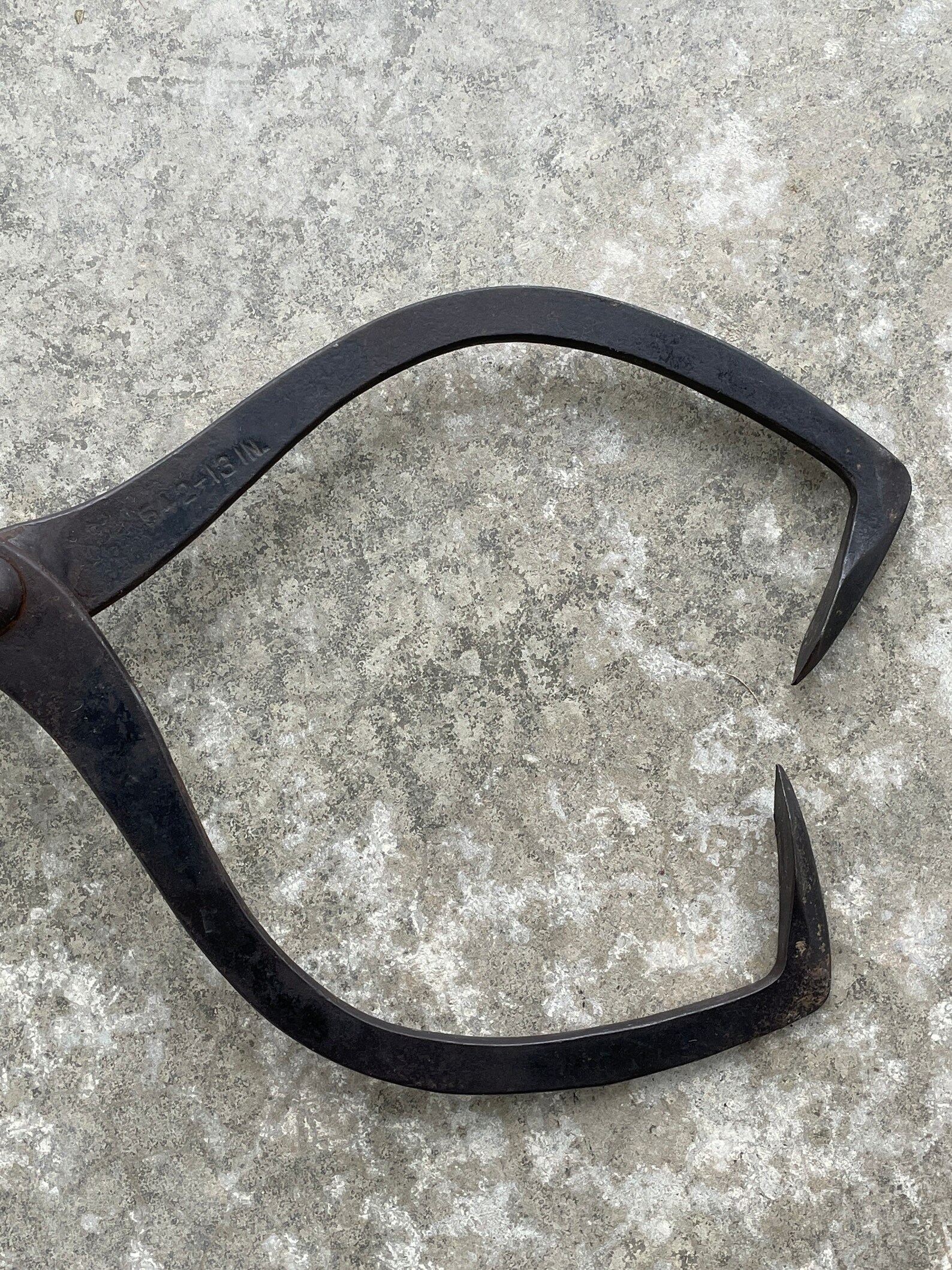 Ice Block Tongs Wrought Iron by Gifford Wood Co - Etsy