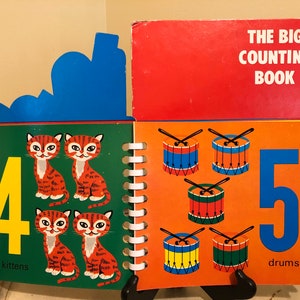 The Big Counting Book - Children's Book - Etsy