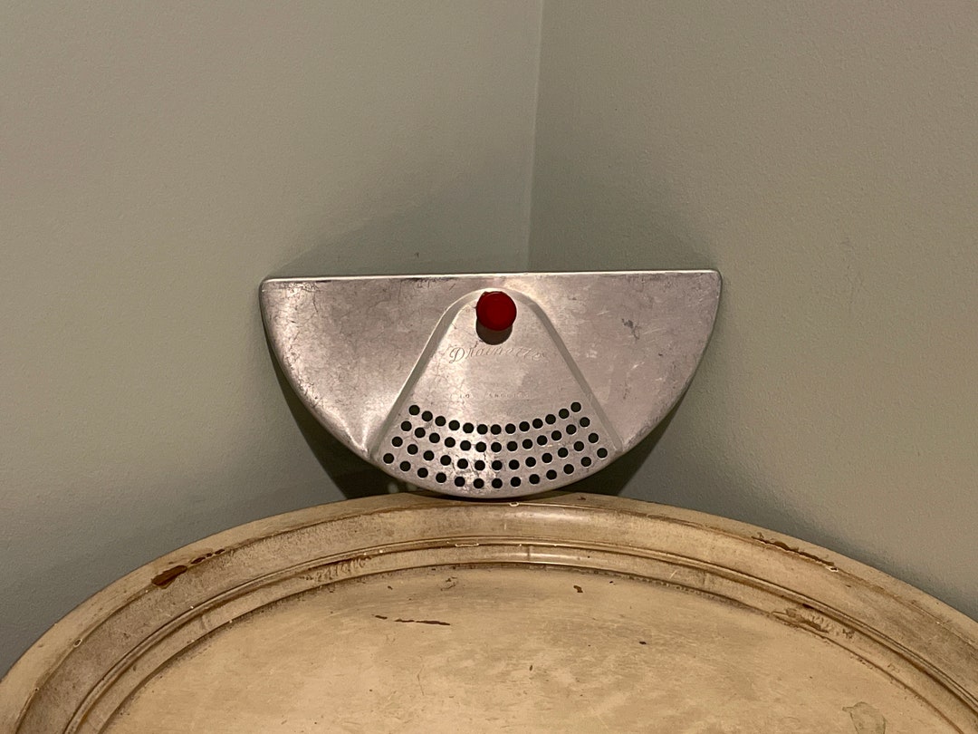 Vintage Pot Strainer by Drainette ~ Half Lid With Red Wooden Handle - Etsy
