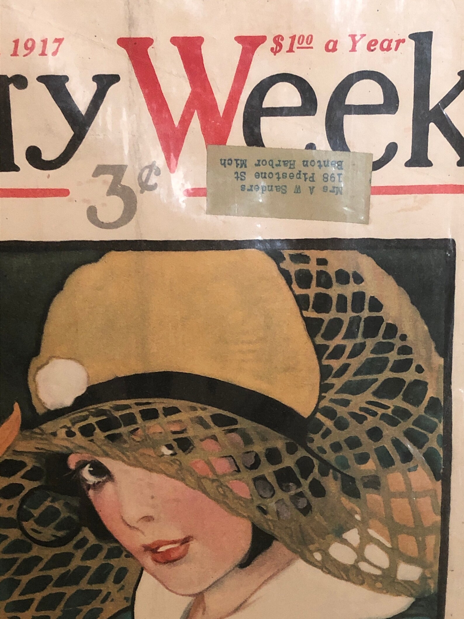 Antique Everyday Life Magazine Cover March 1917 - Etsy