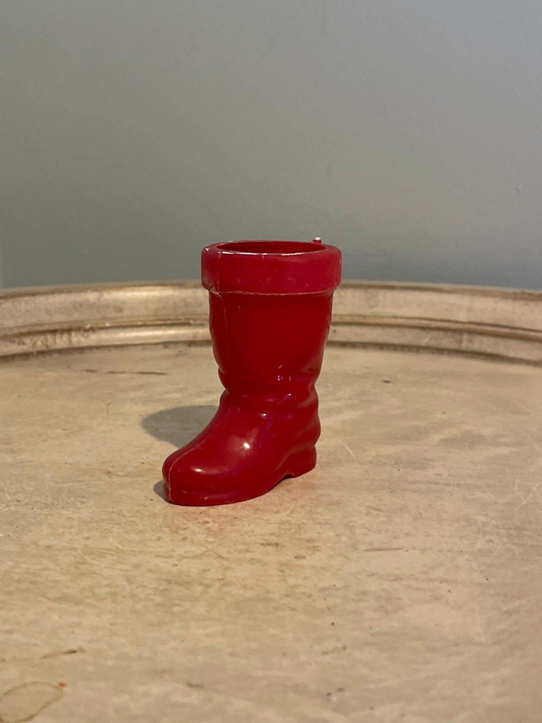 Vintage Santa Boot by Rosbro Plastics - Etsy