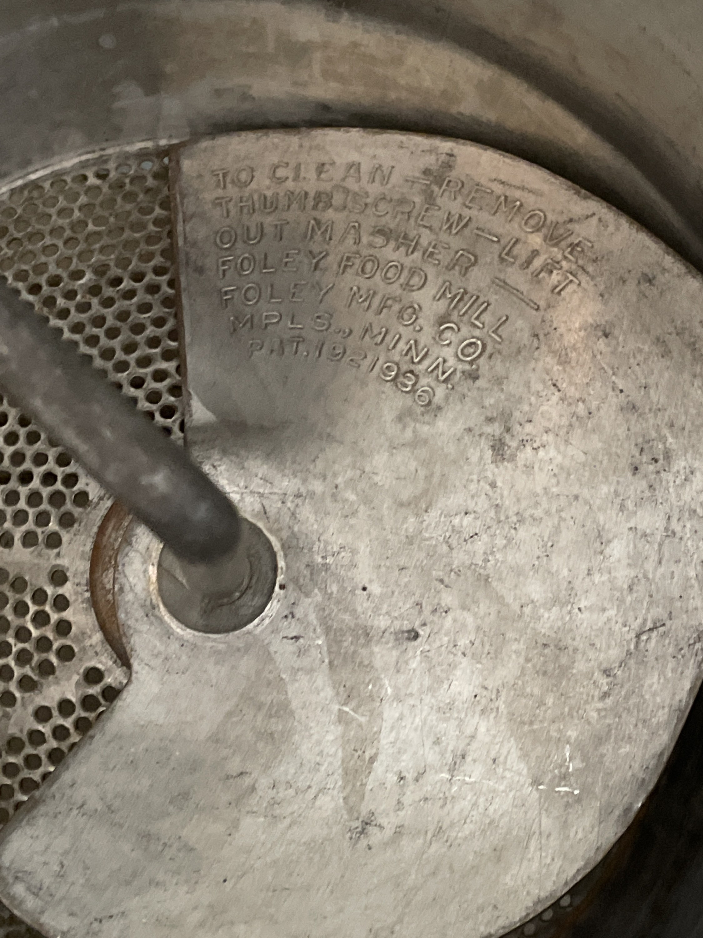 Vintage Foley Food Mill With Wooden Handles - Etsy