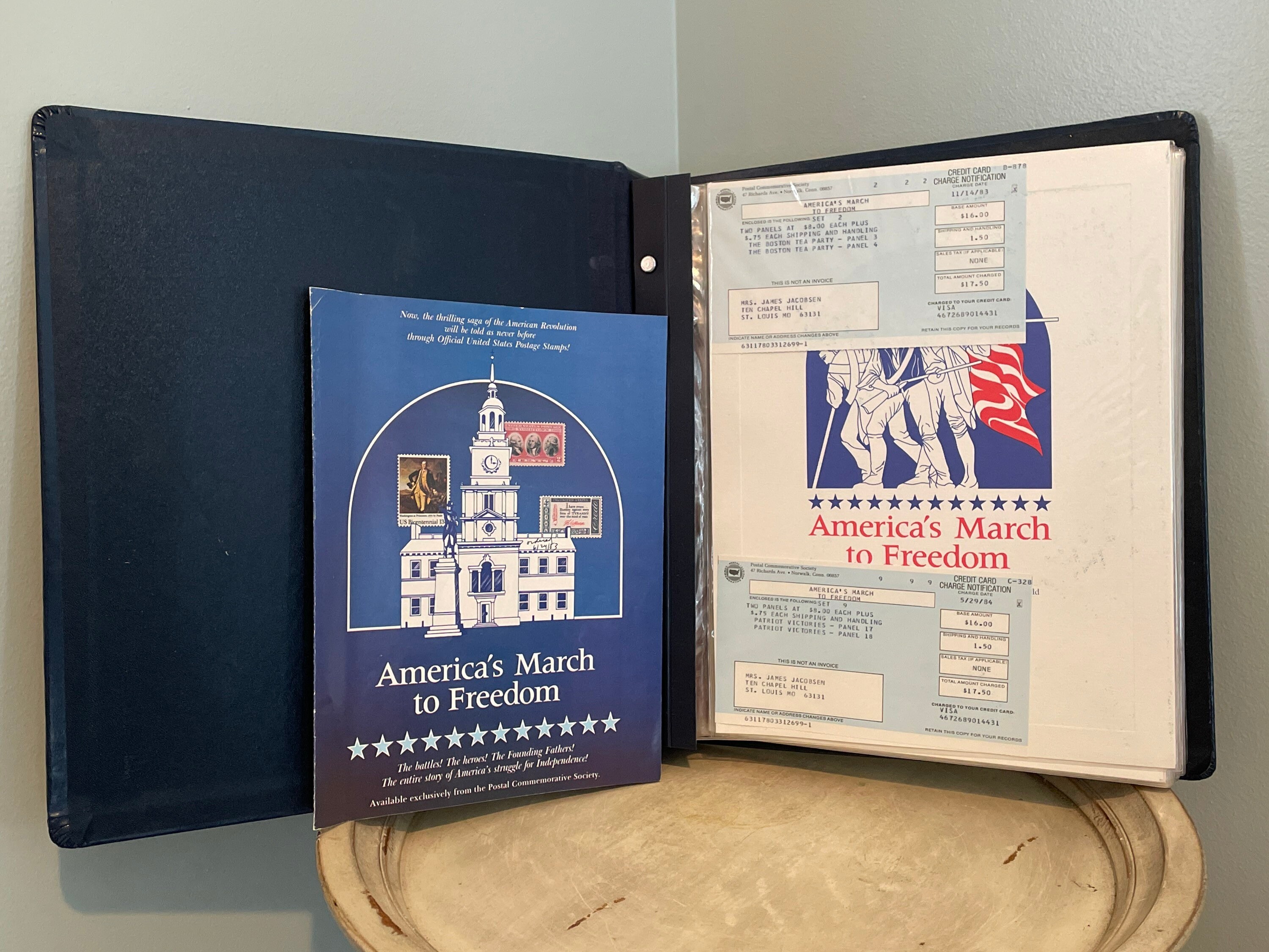 America's March to Freedom Postage Stamps Collection | Etsy
