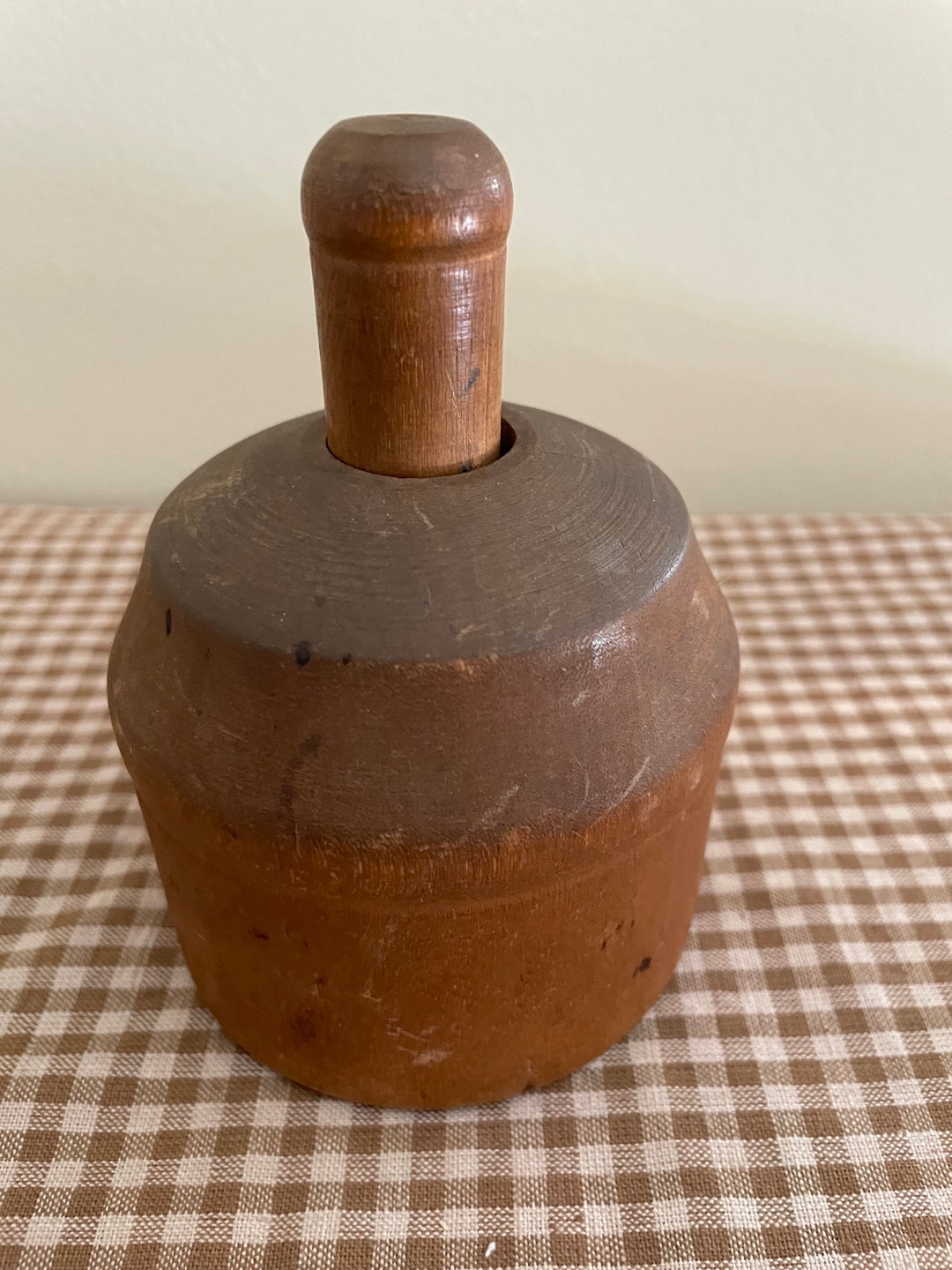 Antique Wooden Butter Mold Clover Design - Etsy