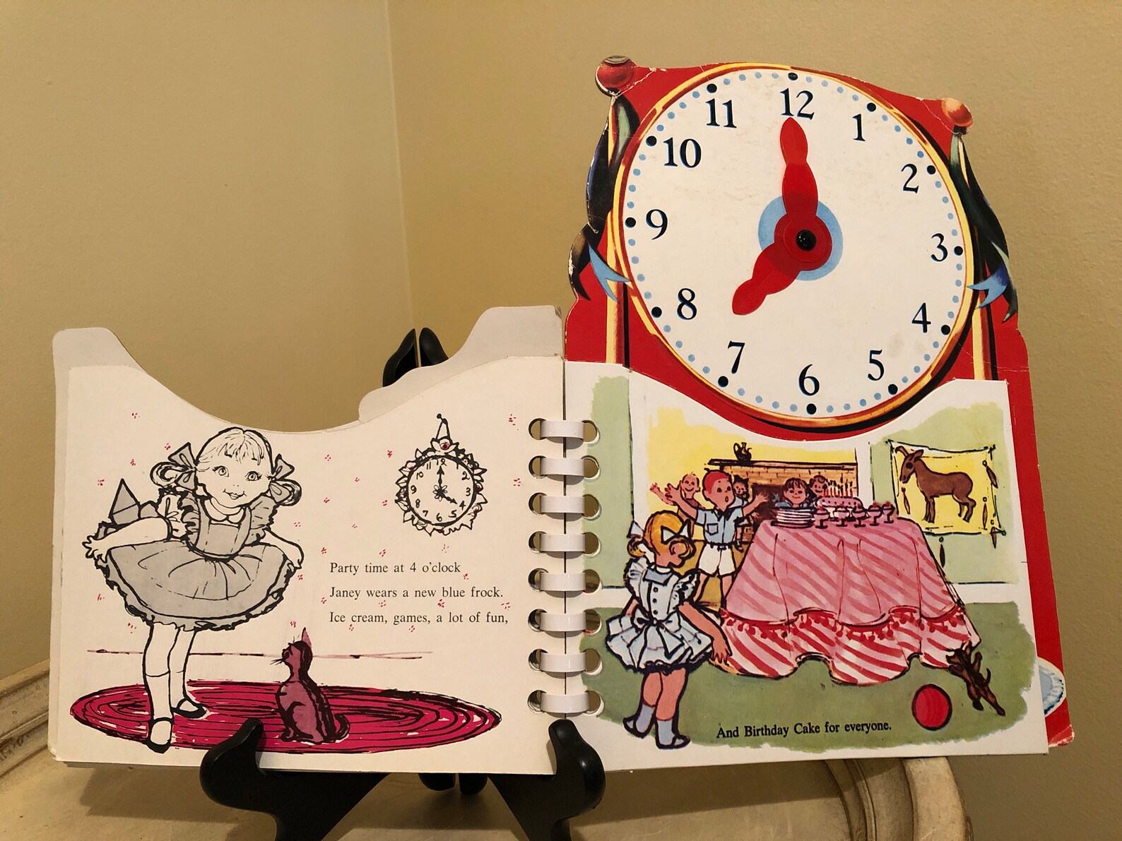 Round the Clock Children's Book | Etsy