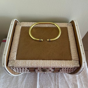 Vintage Singer Sewing Box With Gold Handle - Etsy