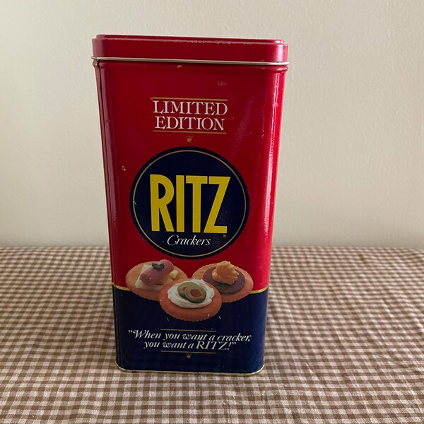 Ritz Cracker Tin - Etsy