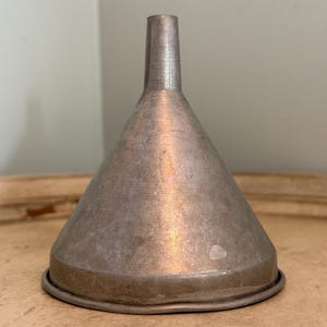 Small Metal Funnel ~ Vintage Kitchen Gadget - Etsy