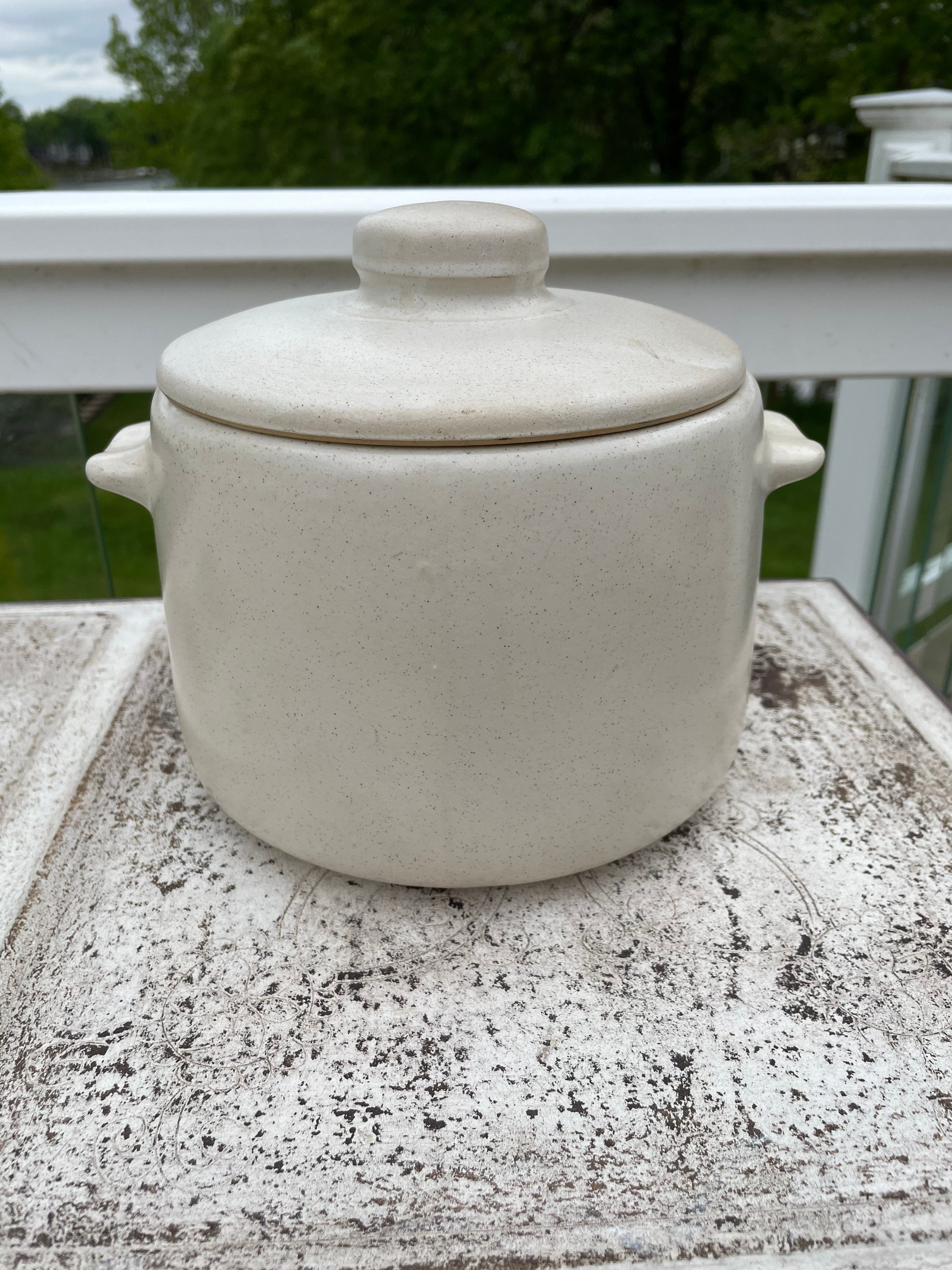Westbend Ceramic Bean Pot or Soup Pot - Etsy