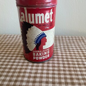 Calumet Baking Powder Tin ~ Vintage Advertising - Etsy