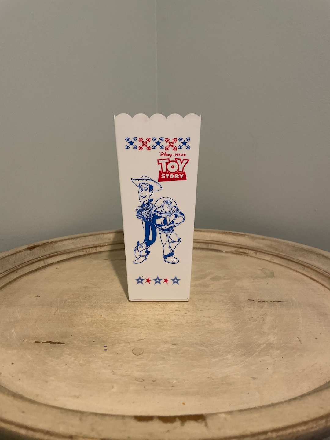 Vintage Popcorn Bucket Disney Pixar Toy Story - Etsy