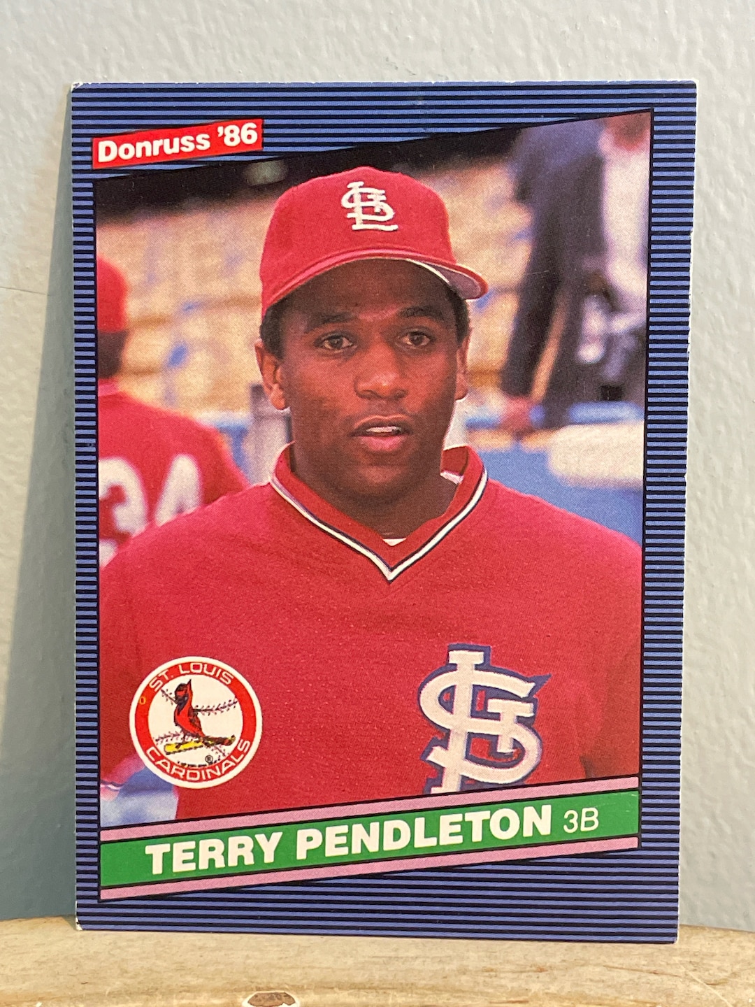 Vintage Baseball Card ~ Terry Pendleton ~ Don Russ '86 - Etsy