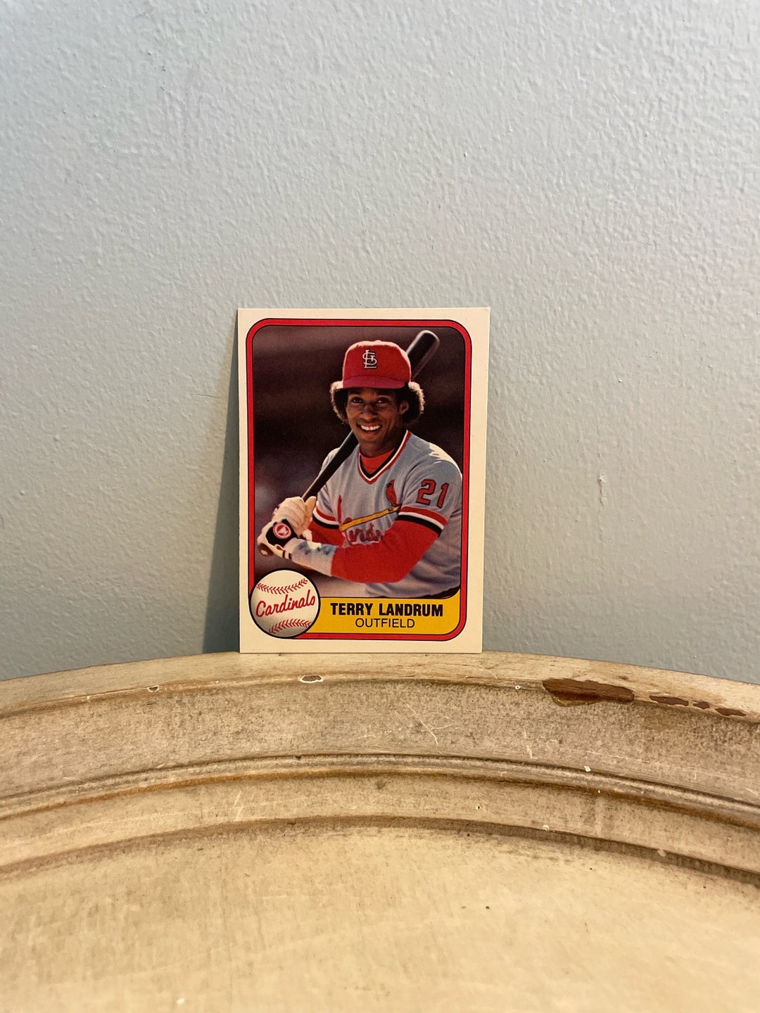 Vintage Baseball Card ~ Terry Landrum ~ Fleer 539 - Etsy