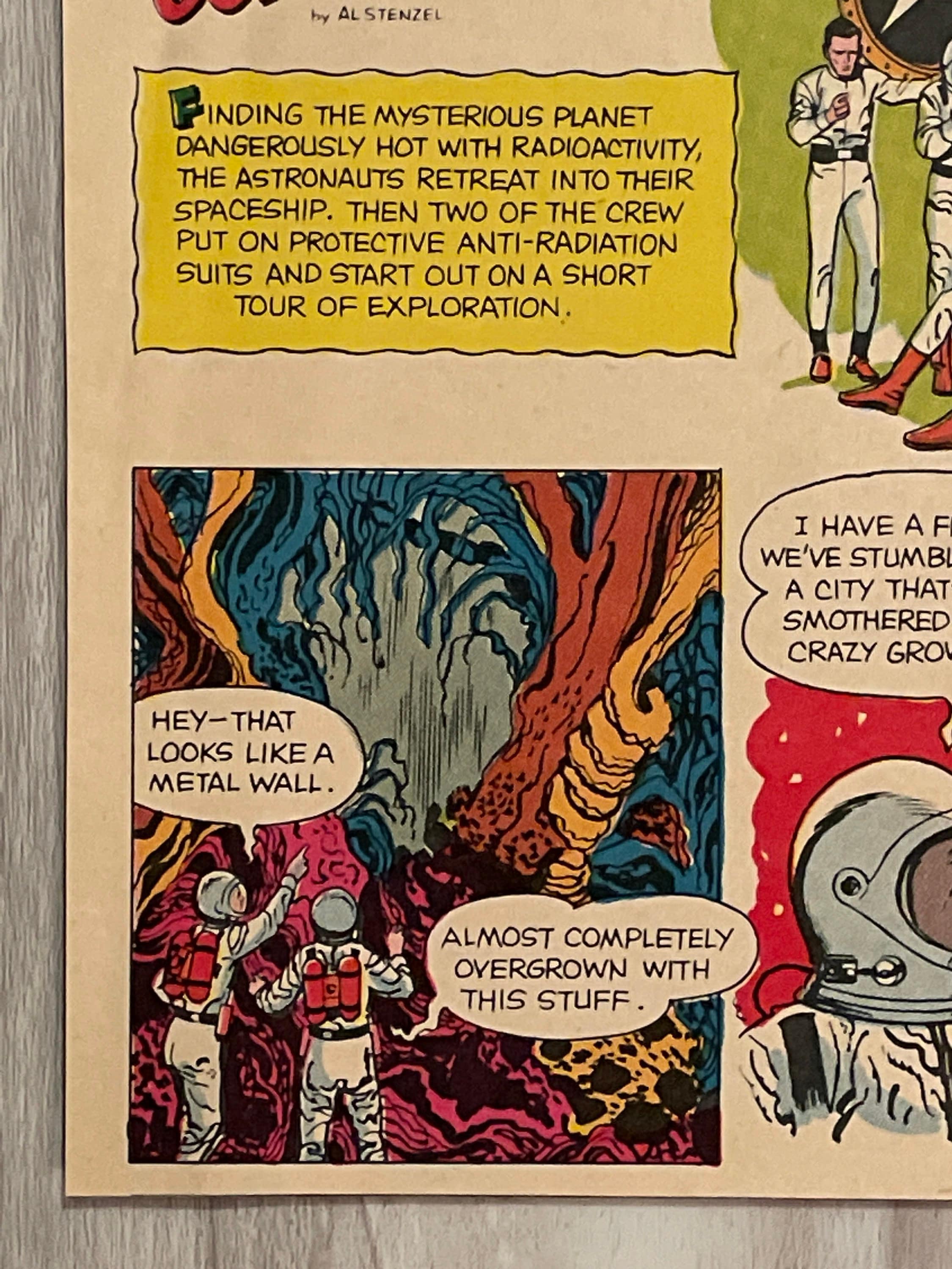 Vintage Comic Strip Space Conquerors by Al Stenzel - Etsy