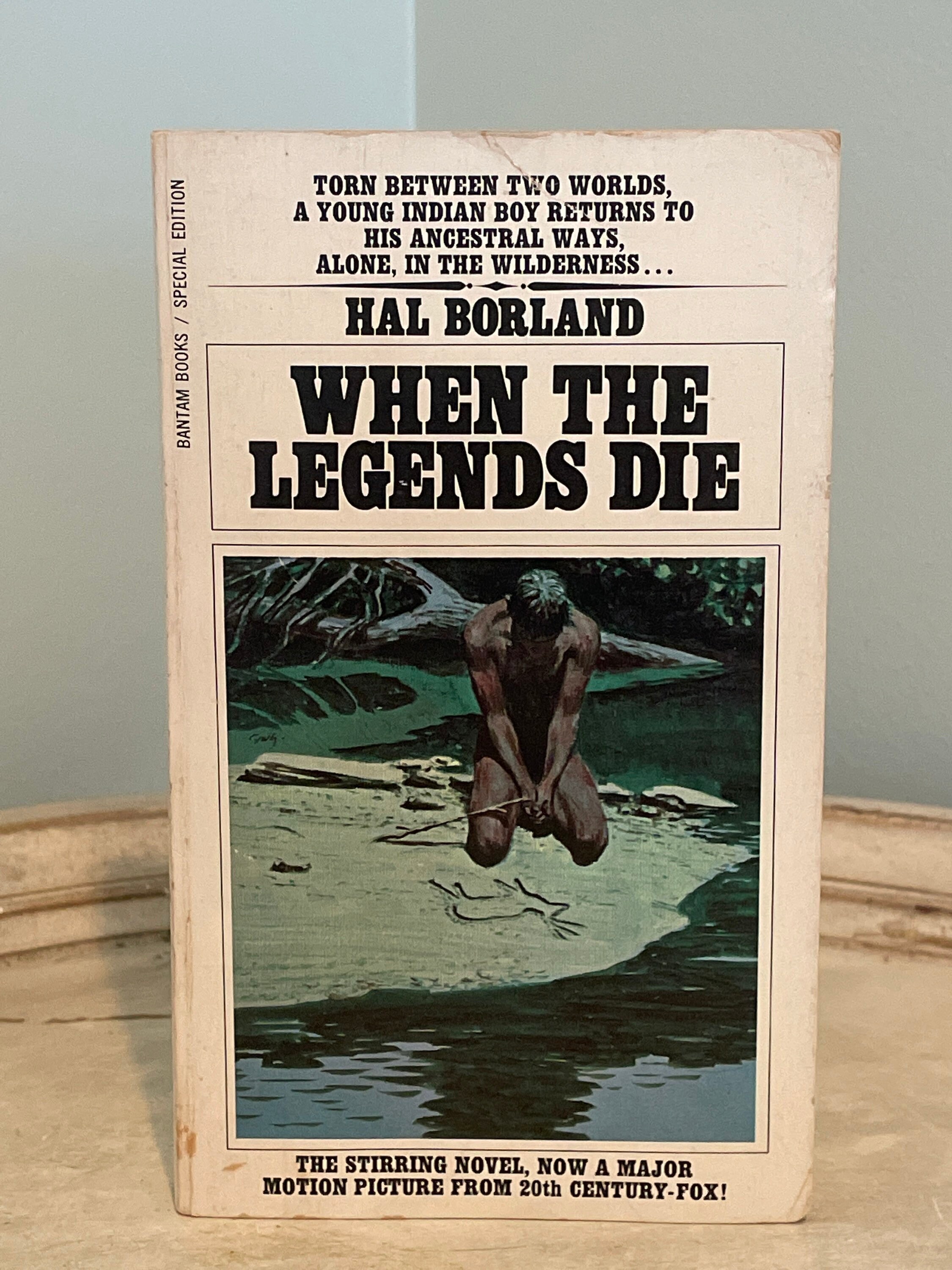 Vintage Book When the Legends Die by Hal Borland - Etsy