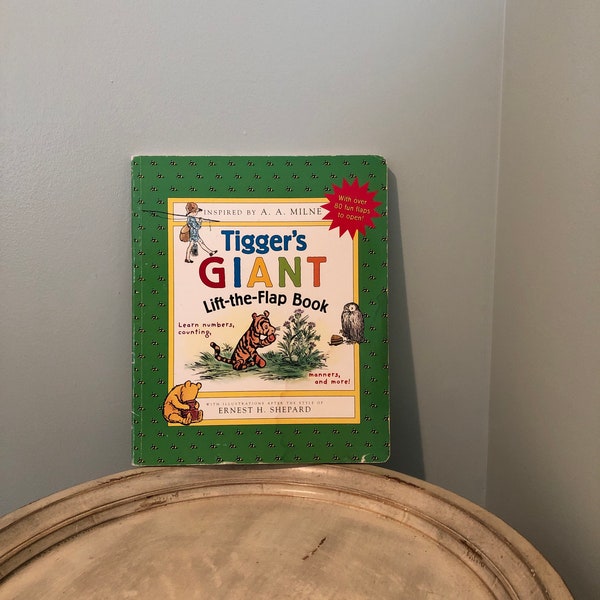 Winnie the Pooh Giant Book - Etsy