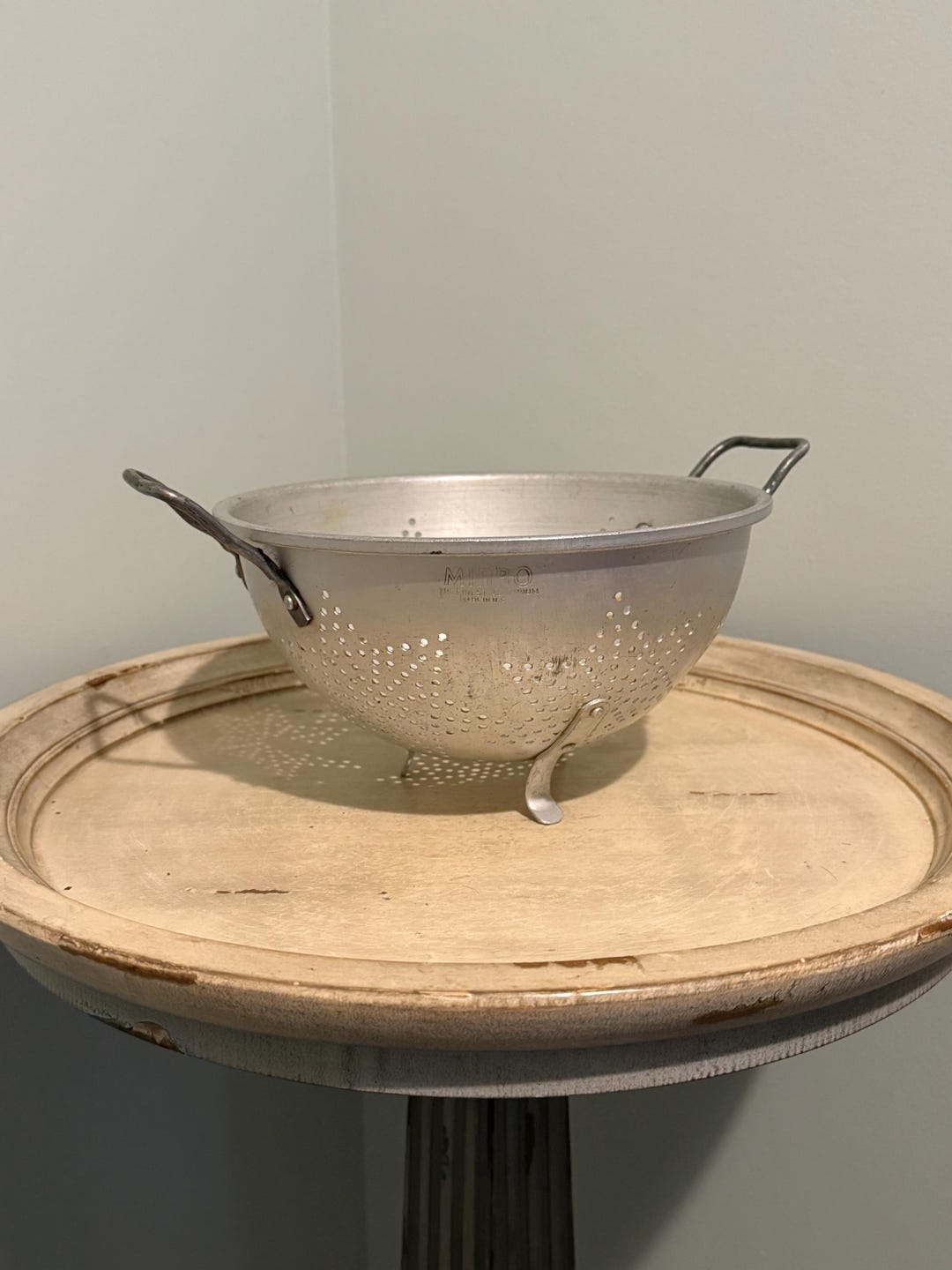 Vintage 7 Star Colander With Handles ~ Mirro Aluminum - Etsy