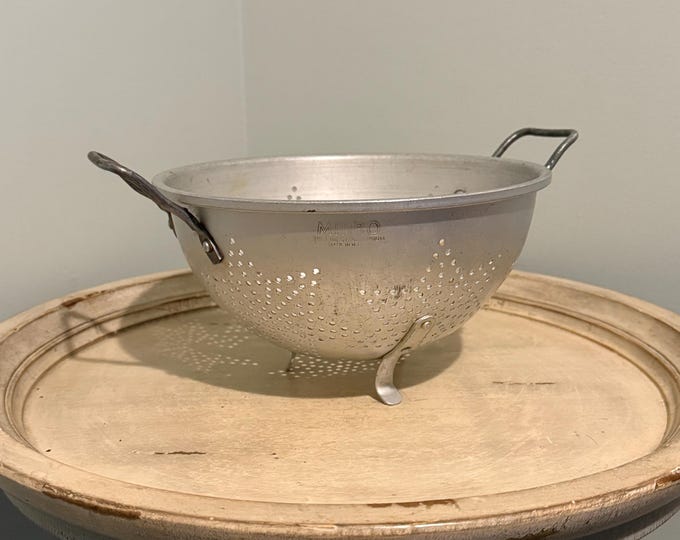 Vintage 7 Star Colander With Handles ~ Mirro Aluminum - Etsy