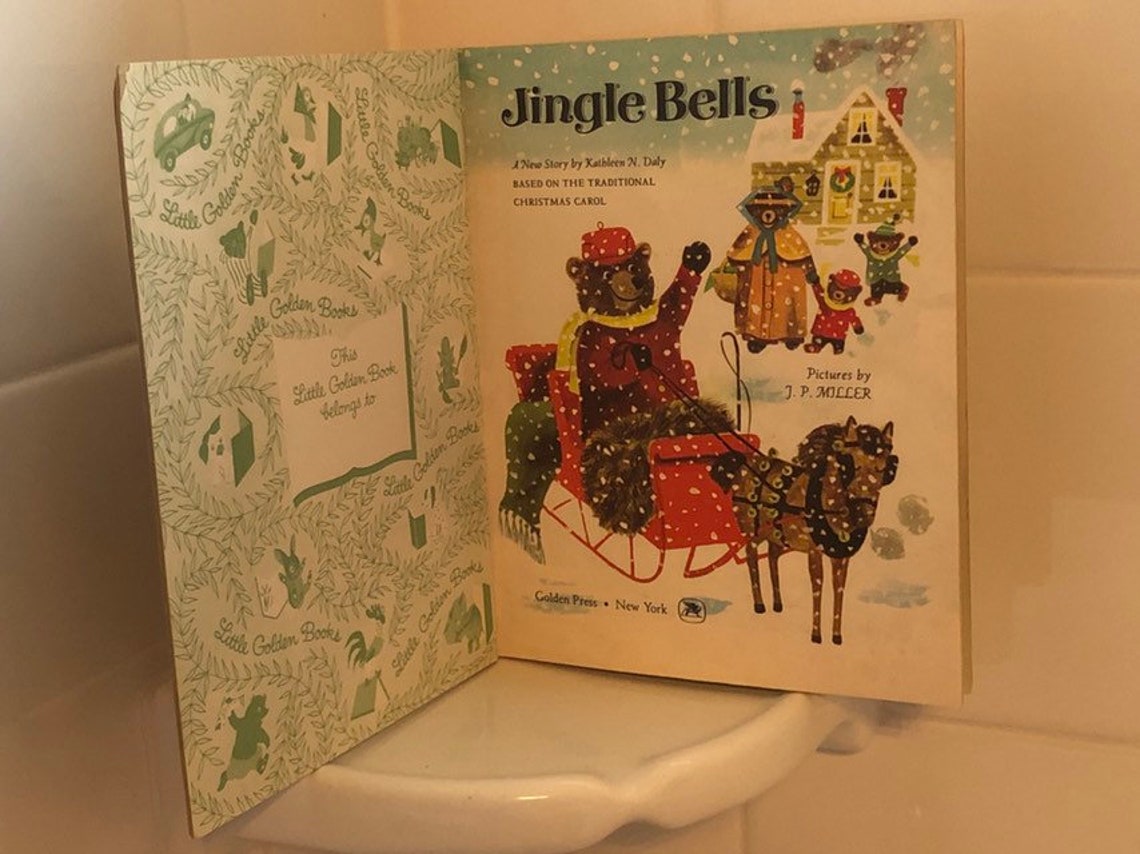 Jingle Bells Little Golden Book First Edition 1964 - Etsy