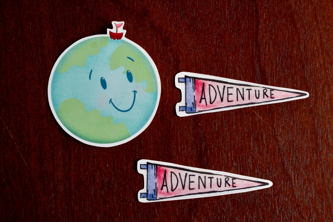 Adventure Sticker Pack/travel Stickers/cute Stickers/stationary ...