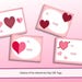 Printable Valentines Day Gift Tags, Printable Heart to and From Gift ...