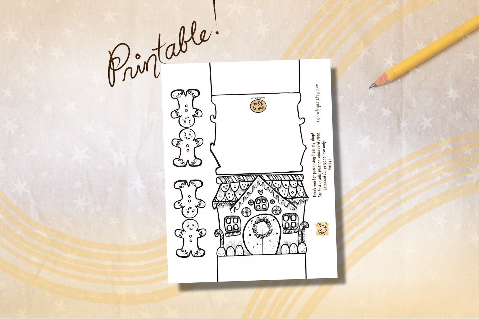 Printable Holiday Cards, DIY Printable Cards, Printable Christmas Cards ...