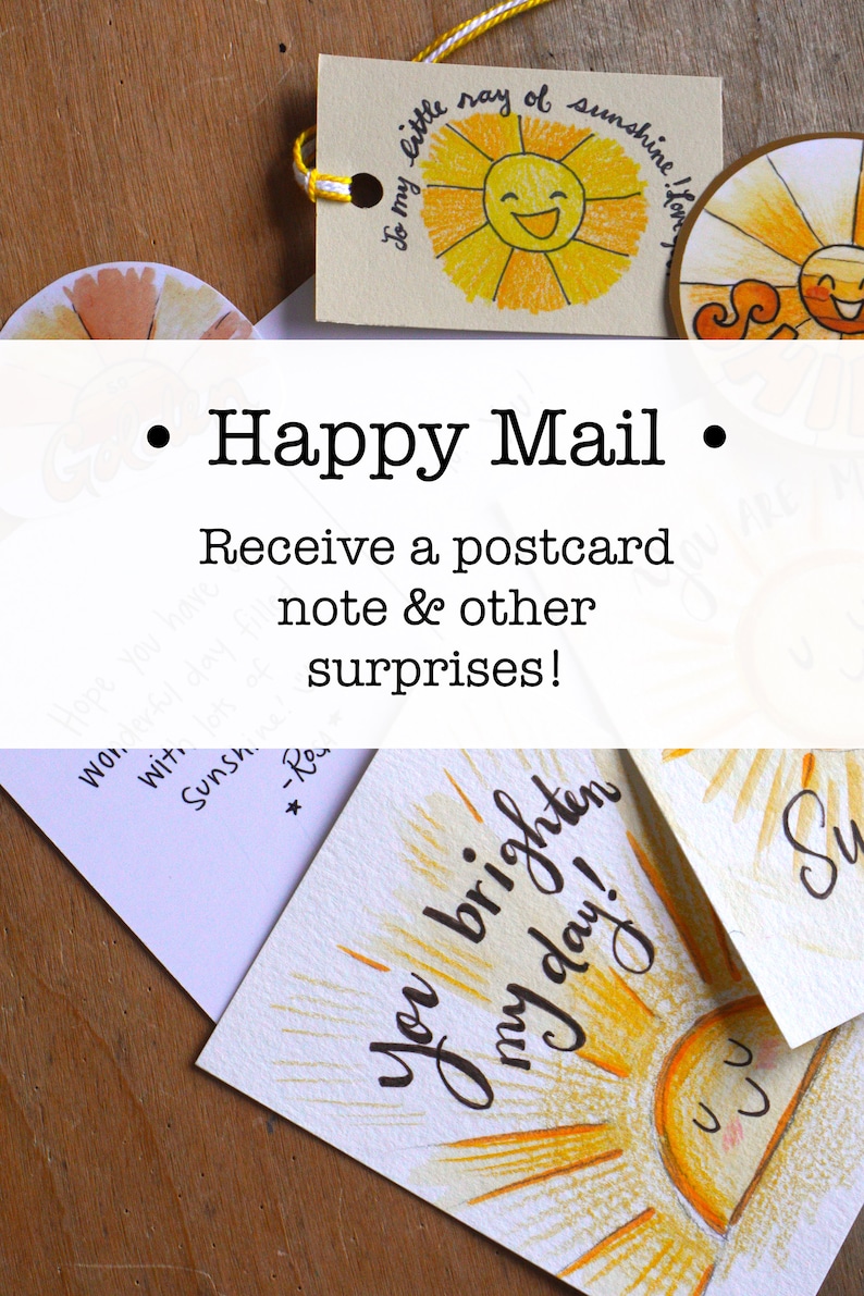 Happy Mail, Penpal Letters, Gifts for Friends, Stickers, Postcards ...