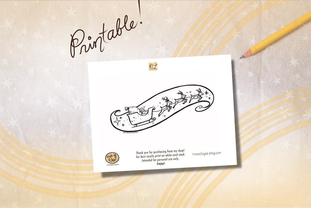 Printable Santa Claus Bookmark, Printable Coloring Bookmarks, DIY ...