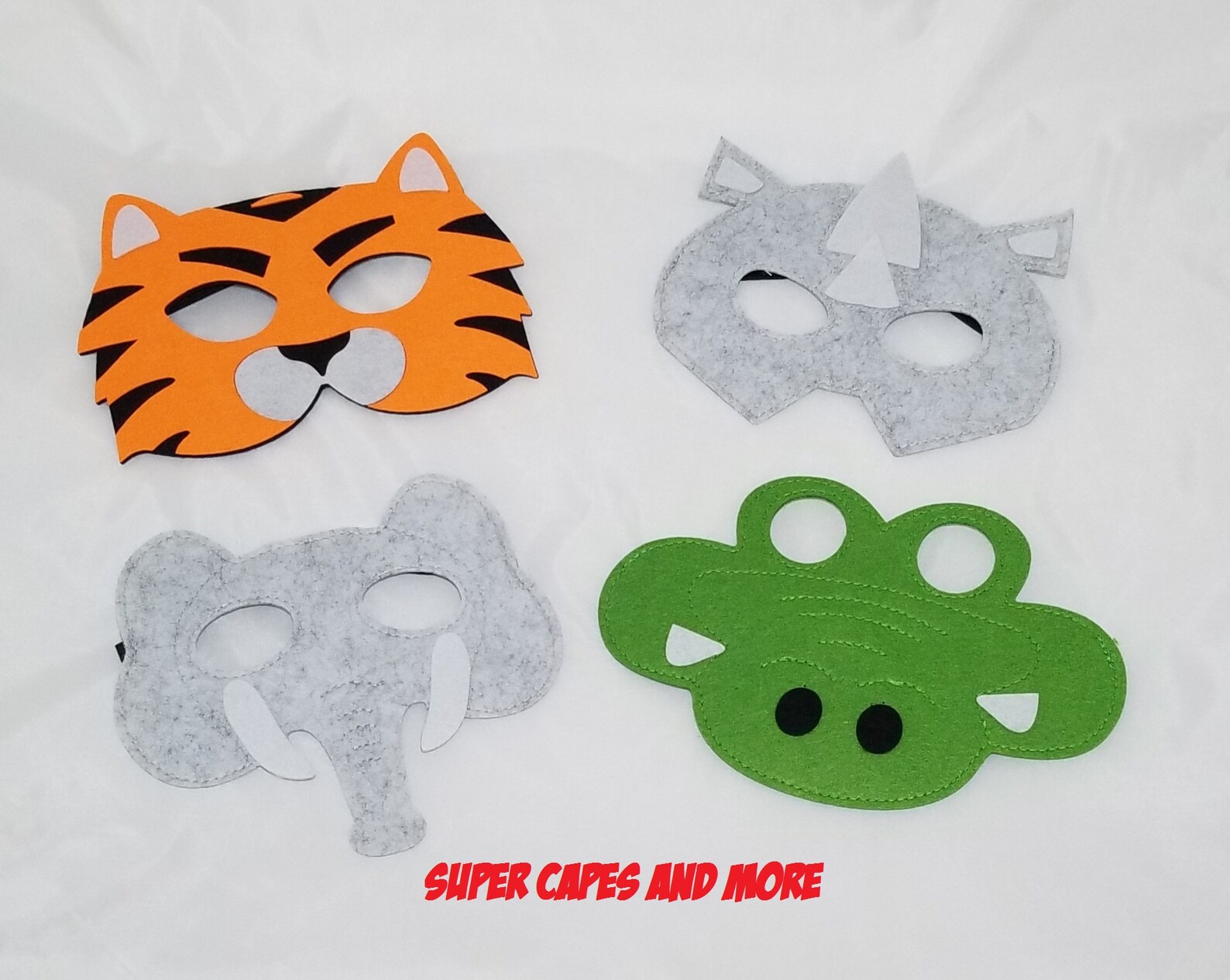 Party Pack Safari Jungle Animal Masks Birthday Party Favors Wild Animal ...