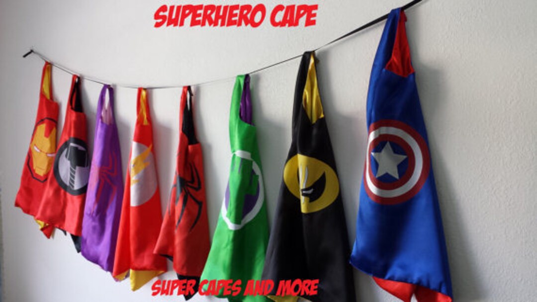 Sale! Ready to Ship!! Party Pack 12 Superhero Capes - Etsy