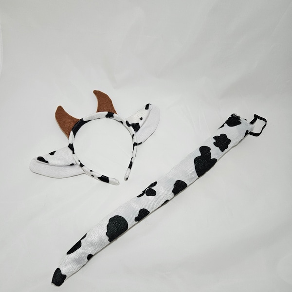 Cow Headband - Etsy