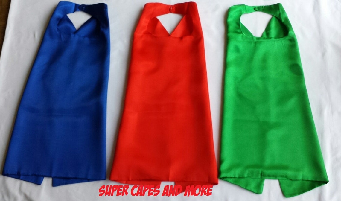 SALE Ready to Ship Superhero Cape and Mask Set - Etsy