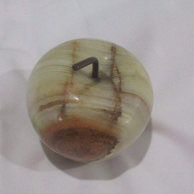 Onyx Apple Paperweights - Etsy