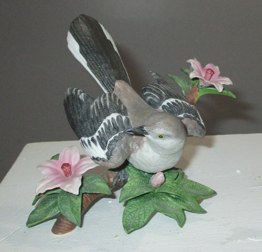 Vintage Lenox Northern Mockingbird Figurine 4 1/4 in Tall - Etsy