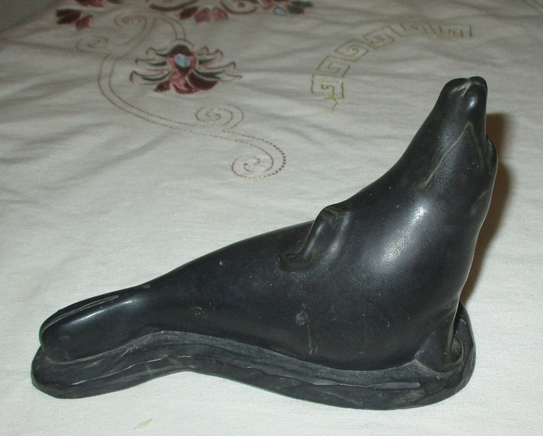 Vintage Aardvark Seal Figure .."figures to Please" Made Canada - Etsy