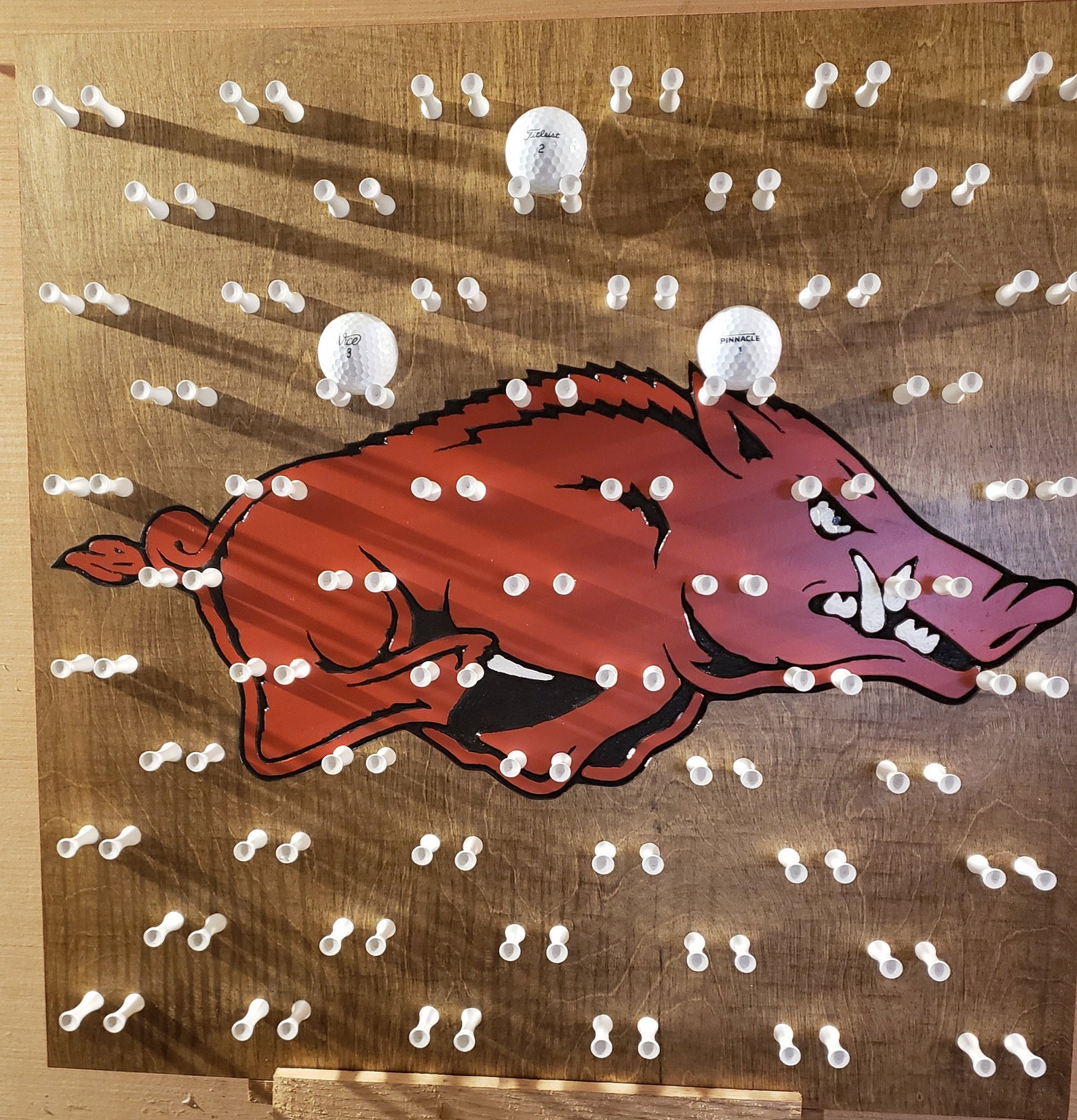 Hand Made Custom Golf Ball Display 25 61 Golf Balls now - Etsy UK