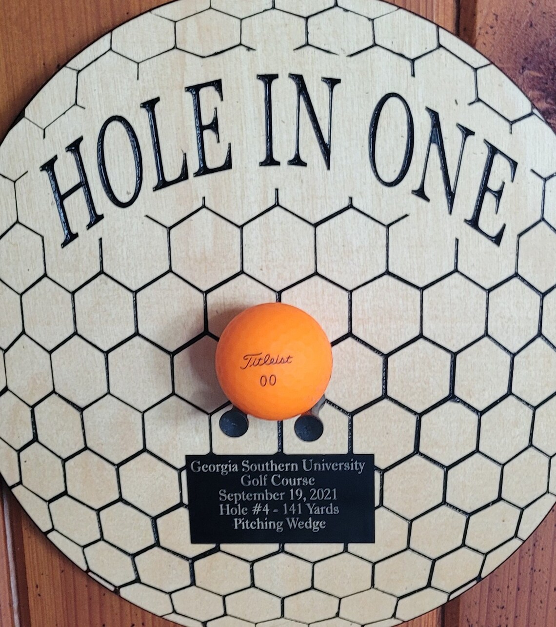 Hole in One Plaque - Etsy