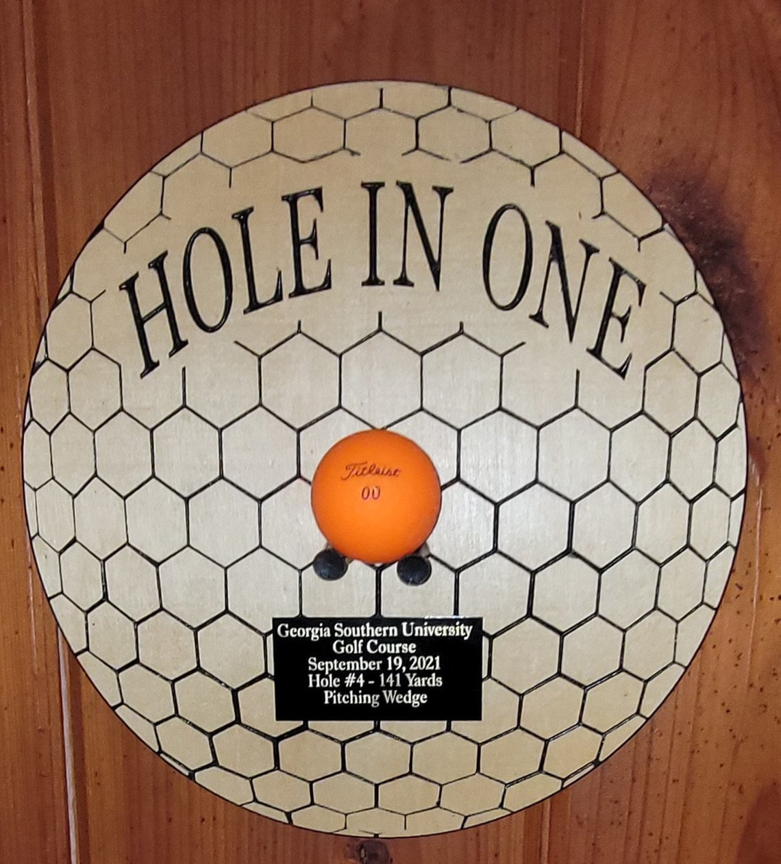 Hole in One Plaque - Etsy