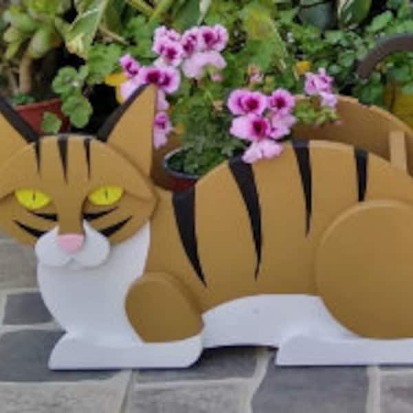 Cat Planter - Etsy