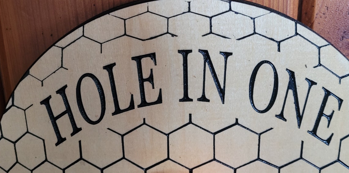 Hole in One Plaque - Etsy