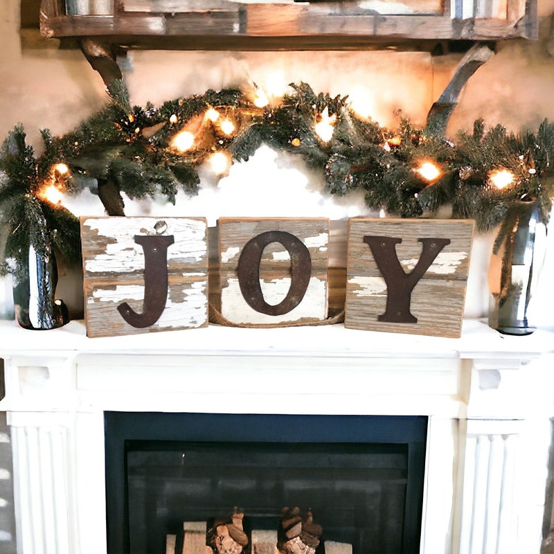 Joy Christmas Sign - Etsy
