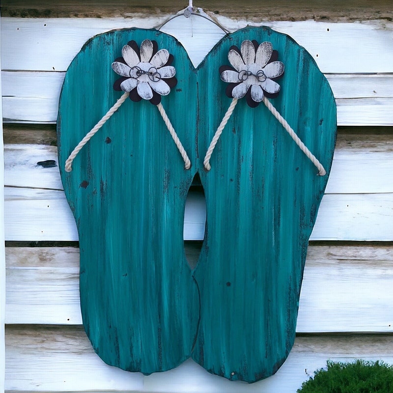 Flip Flop Decor Outdoor - Etsy