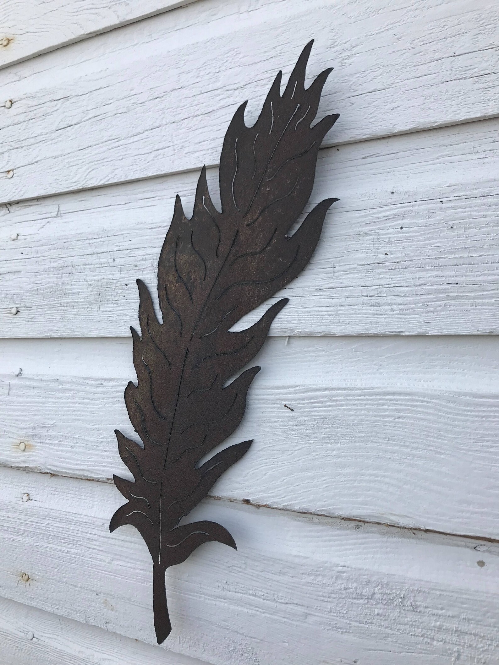 Feather Wall Decor / Feather Decor / Feather Wall Art - Etsy