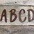 12 Inch Corrugated Tin Letters / Tin Letters A-Z / Rustic Tin Alphabet ...