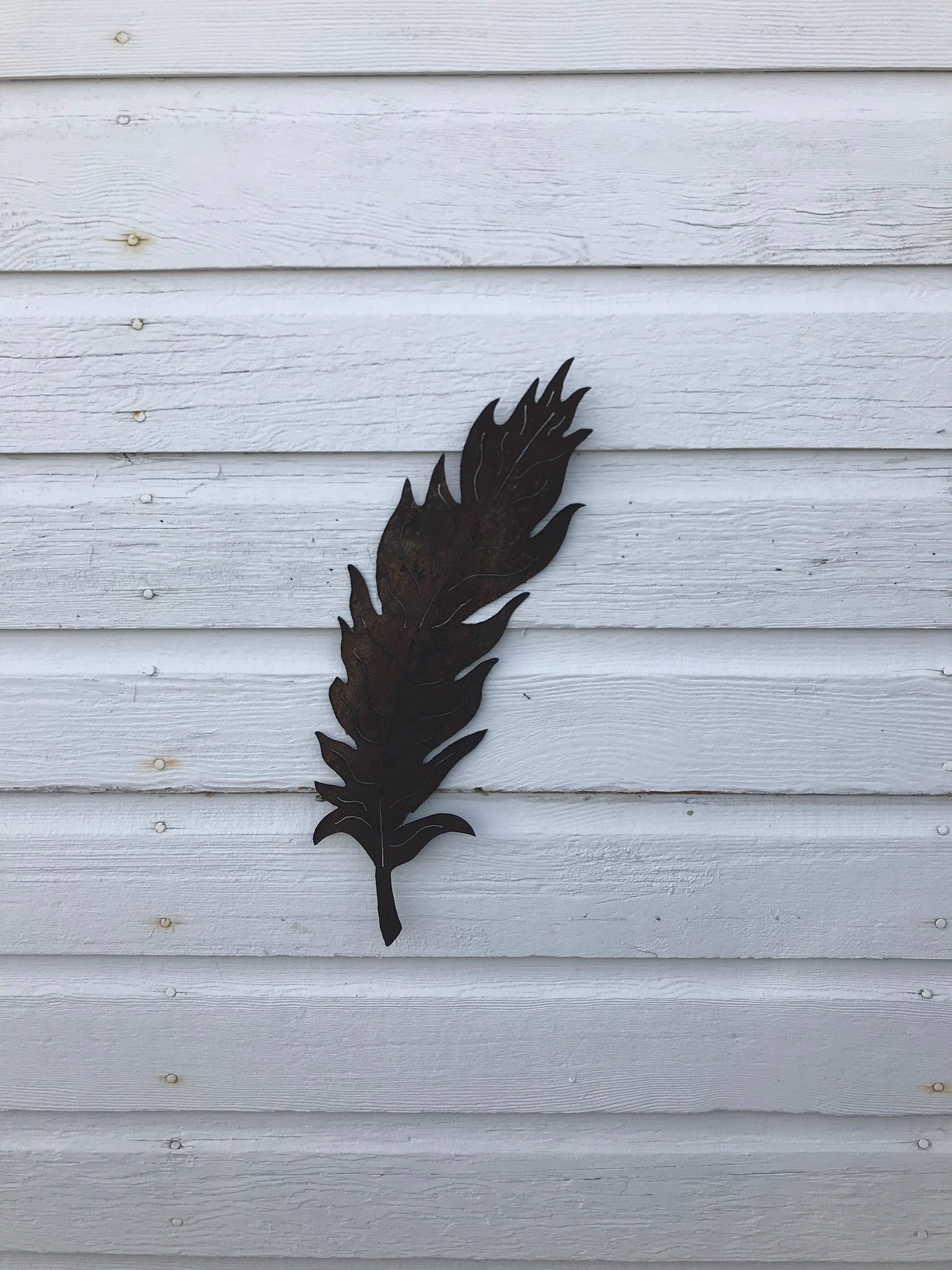 Feather Wall Decor / Feather Decor / Feather Wall Art - Etsy