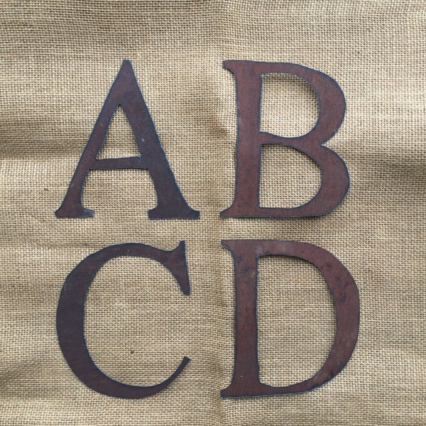 Metal Letters - Etsy