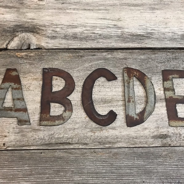 Metal Letters - Etsy