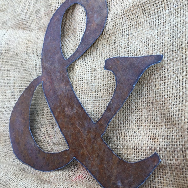 Metal Ampersand - Etsy